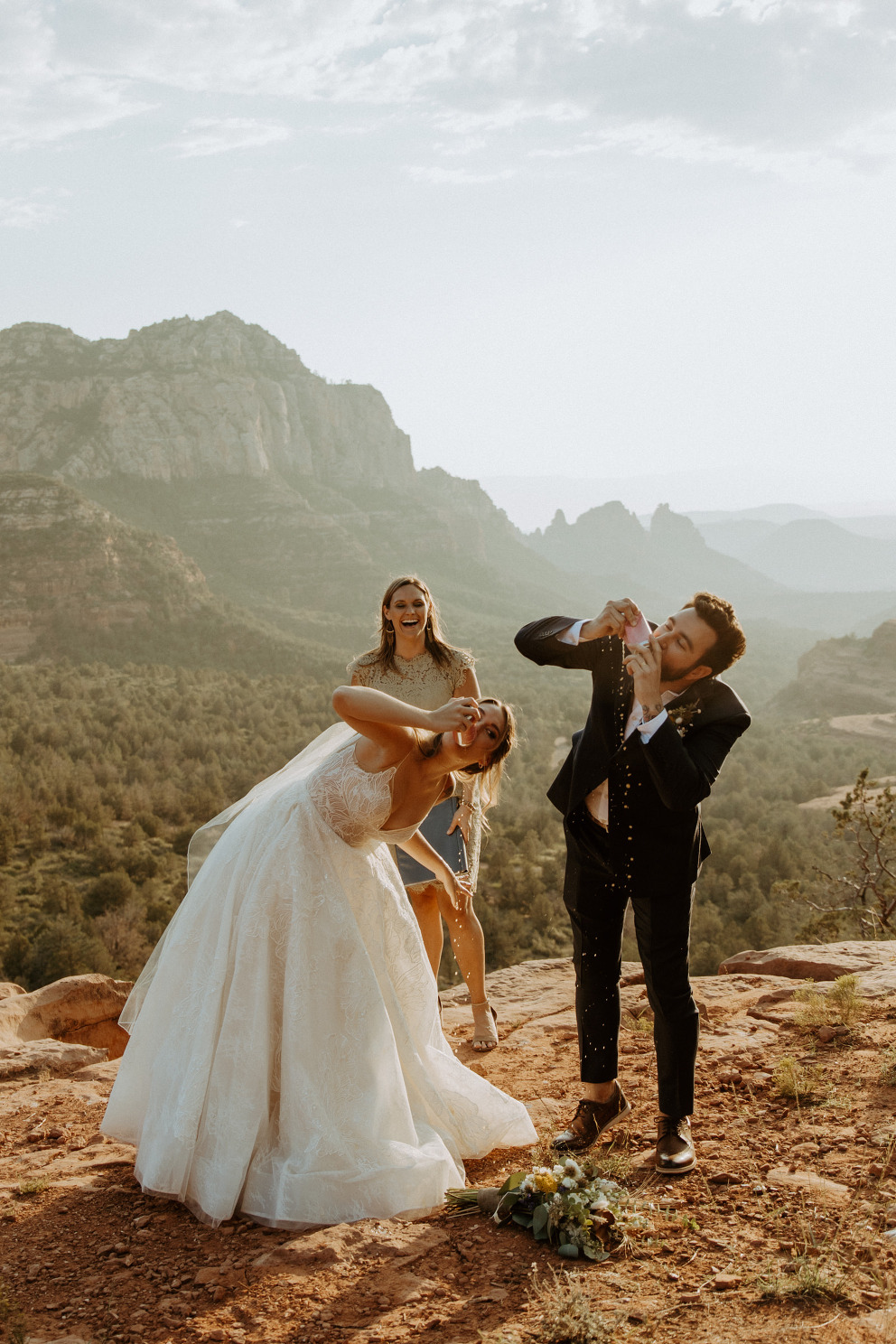 Cliffside Sedona Elopement - By Kristen Marie